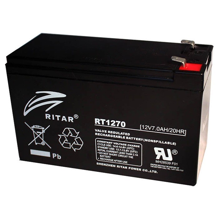 Купить Ritar RT1270A, 12V 7.0Ah в интернет-магазине Magazun.com