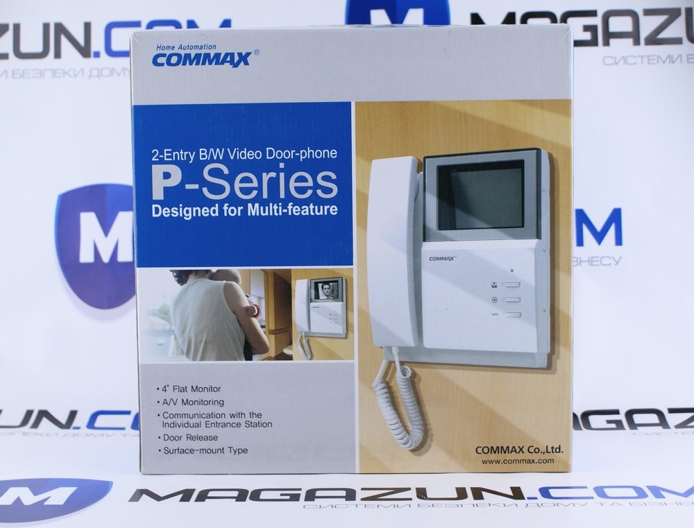 Commax DPV-4PF2 в Киеве. Купить видеодомофон в Magazun.com. Низкие цены